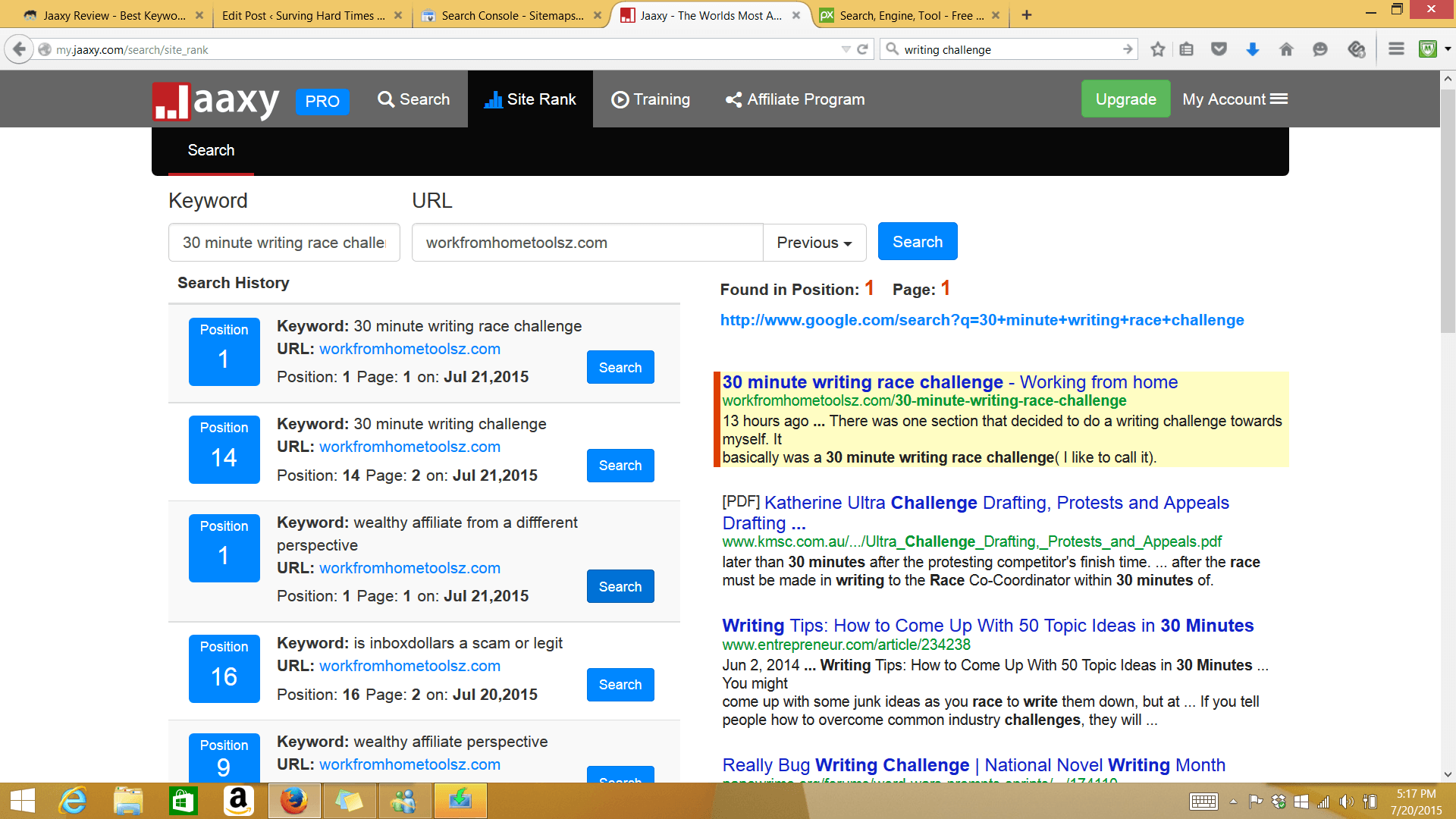 Jaaxy Keyword Research Tool-Optimizing your website in search rankings